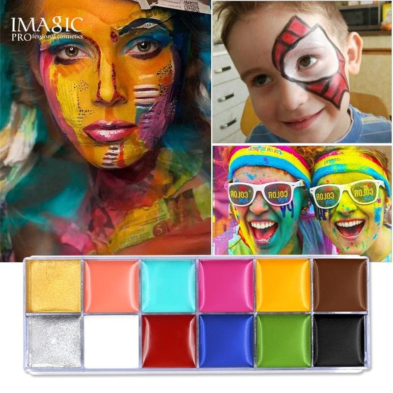 12 Colors Set Oil Body Paint (2 Variants) – The Drag Queen Closet